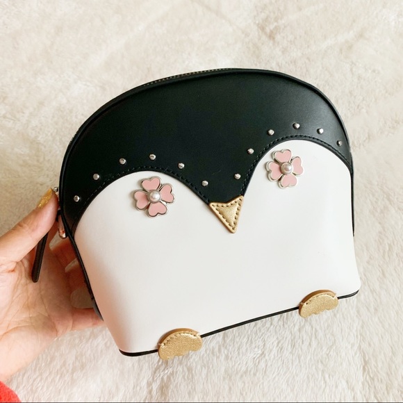 kate spade | Bags | Nwt Kate Spade Penguin Leather Swing Bag | Poshmark
